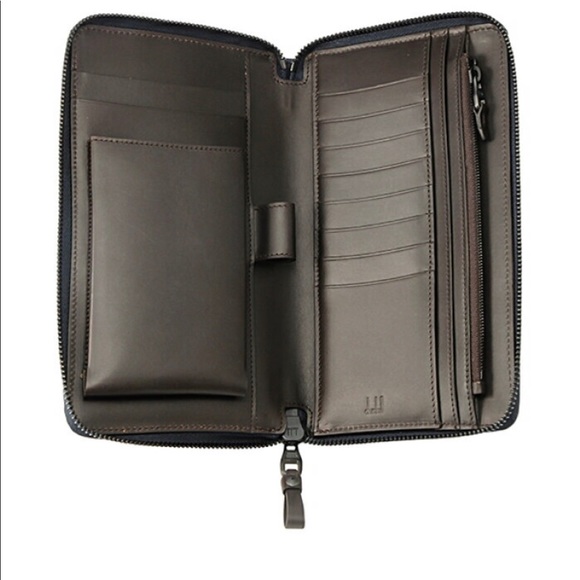 Dunhill | Accessories | Dunhill Chassis Mens Leather Zip Organiser ...